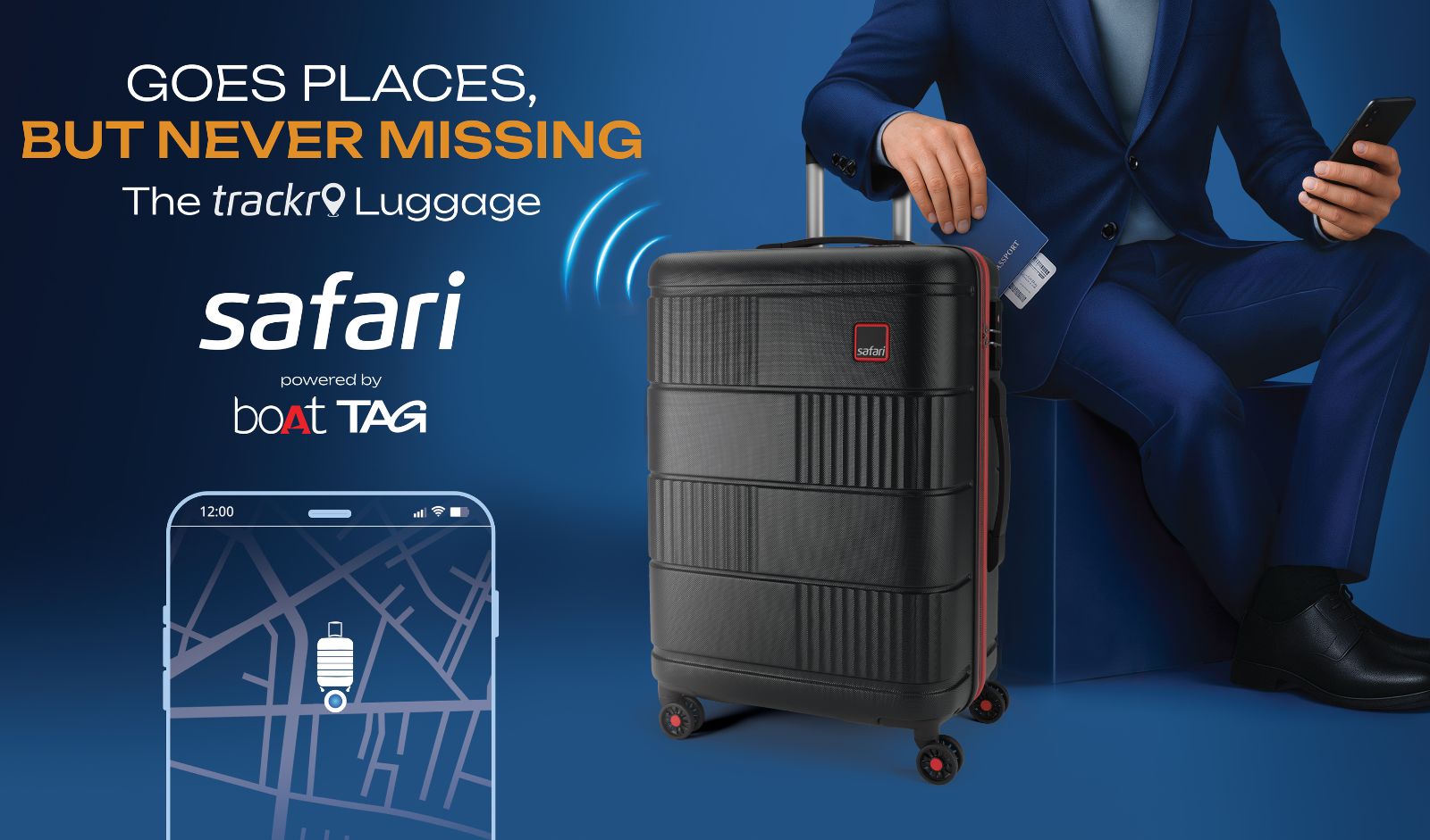 Safari X boAt Launch Trackr Luggage for Seamless and Secure Travel ...