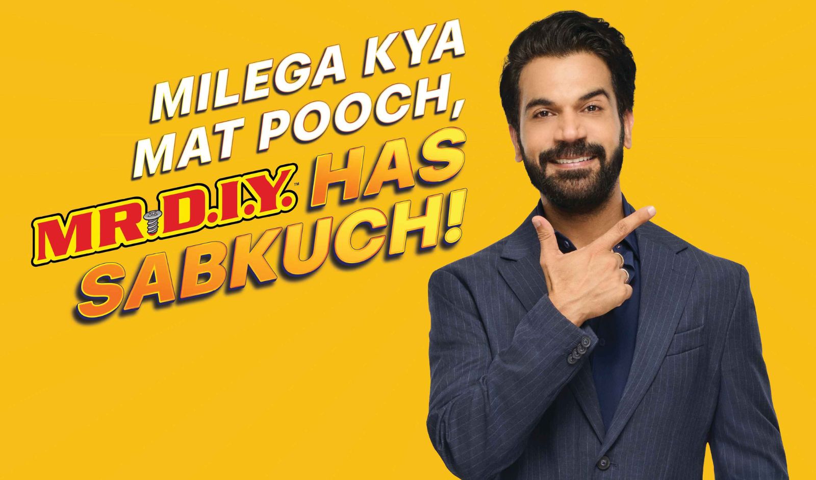Rajkummar Rao Joins MR.DIY as Brand Ambassador - Brand License
